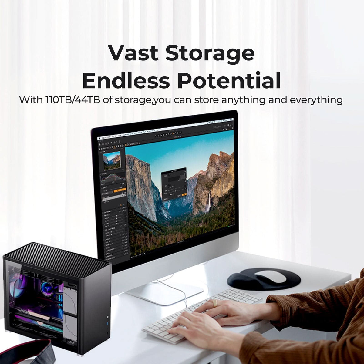 ORICO MetaBox 2 Bay NAS Storage System - High-Speed Data Transfer and ...
