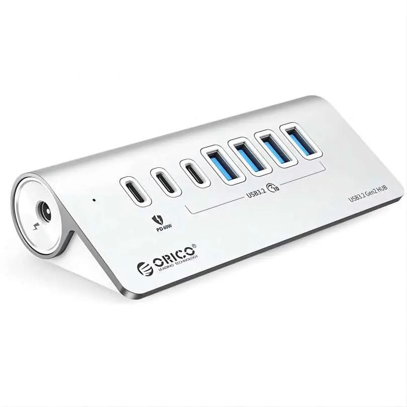 ORICO 7-Port USB3.2 10G Hub With Charging - Premium Design and High ...