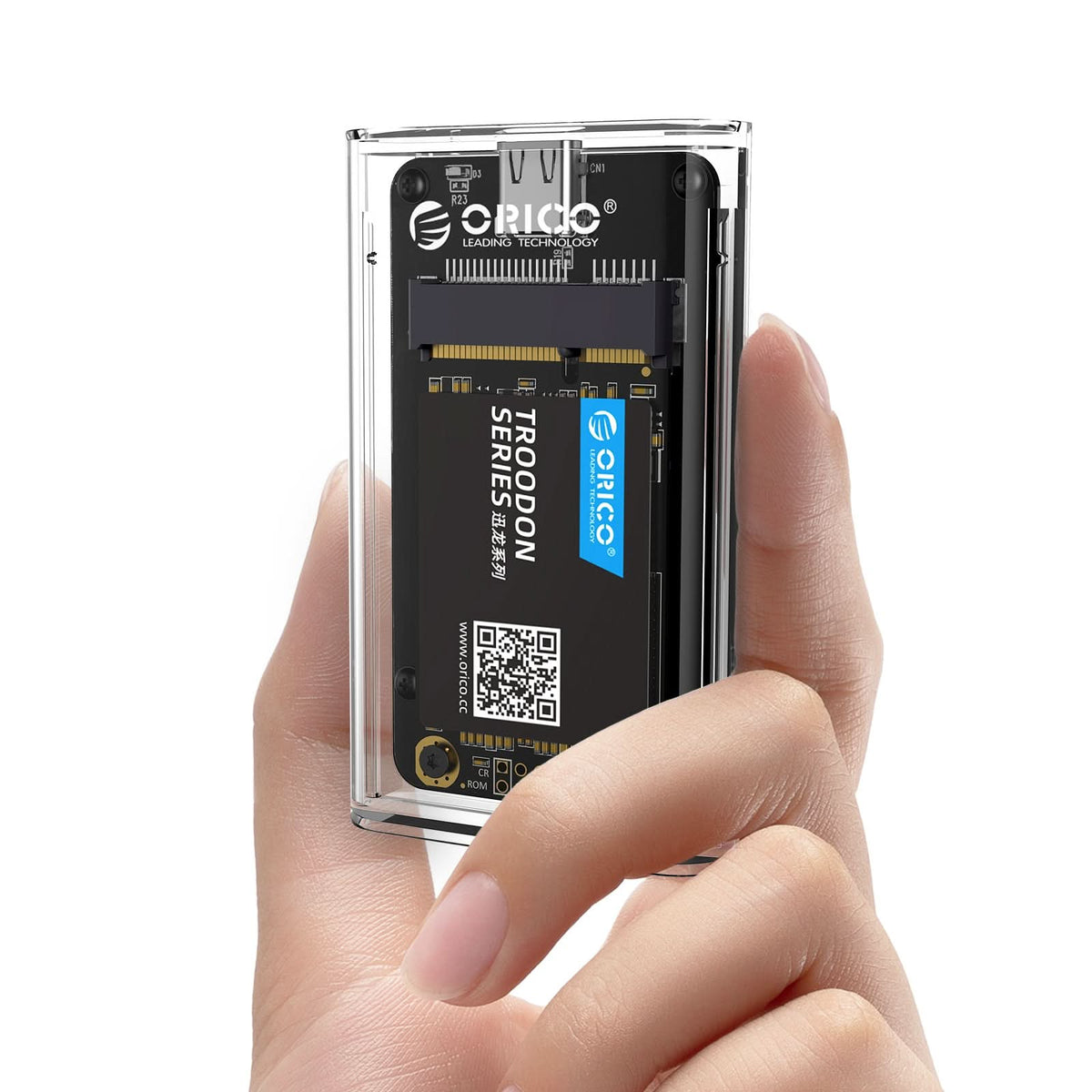 ORICO Transparent 5Gbps mSATA SSD Enclosure